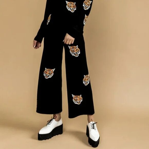 Dressed in LALA | Pants & Jumpsuits | Lala Fierce Female Tiger Knit ...